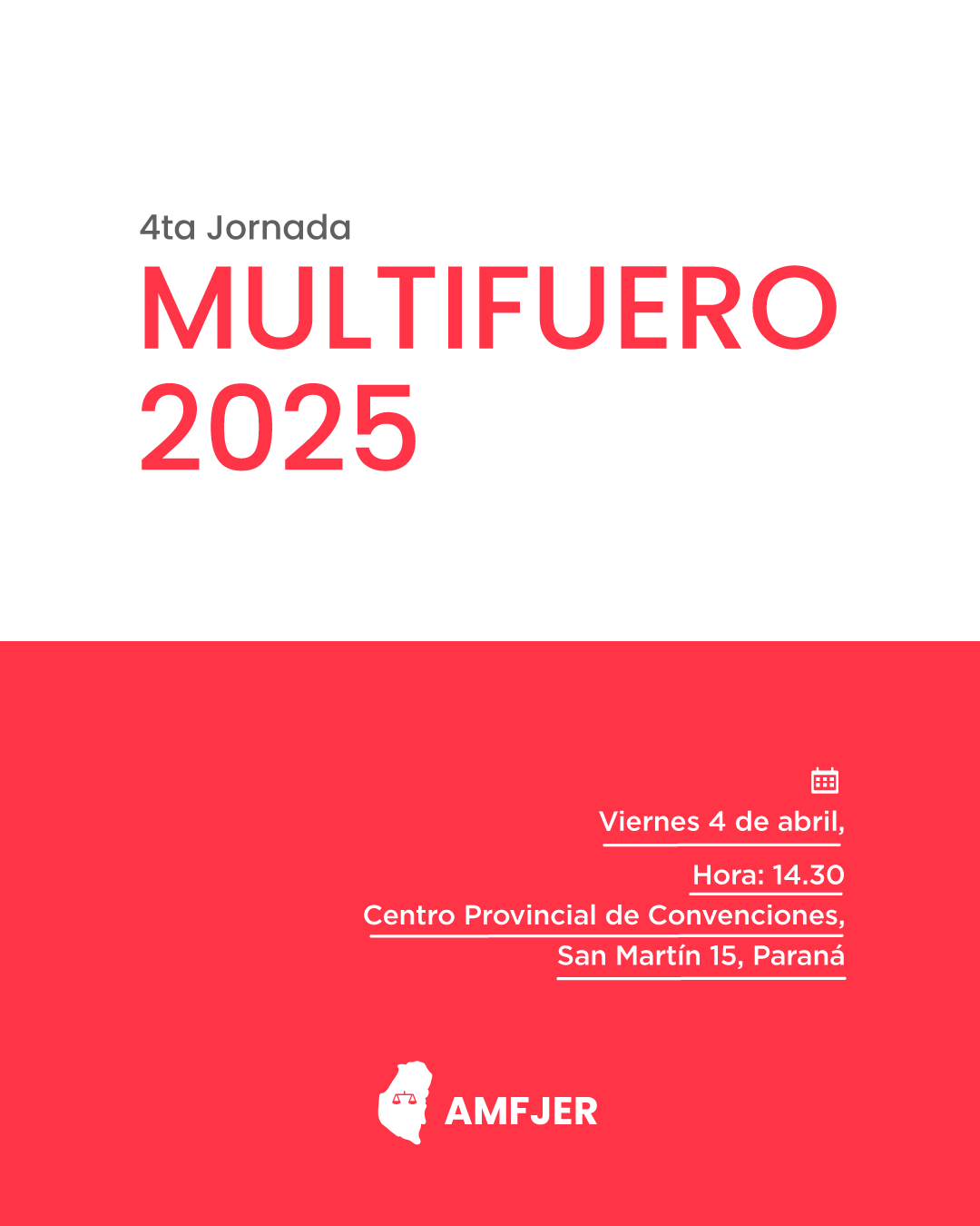 INSCRIPCIÓN CUARTA JORNADA MULTIFUERO 2025 - OKOK - Asociación de la ...