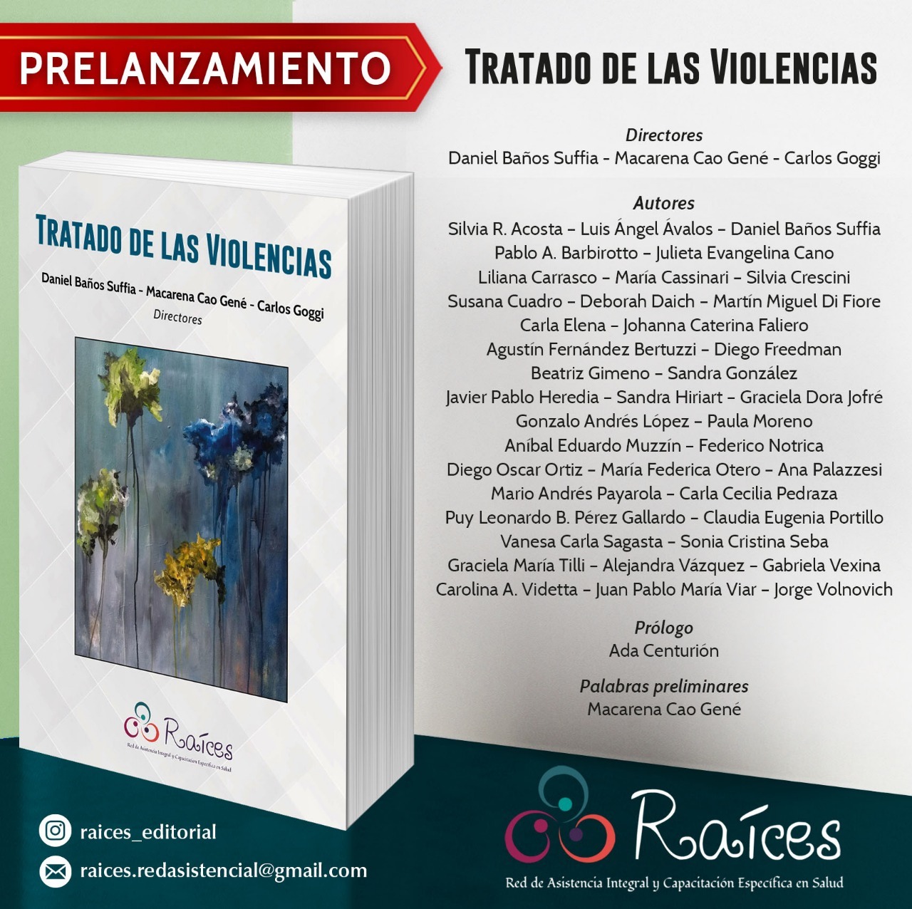 PRE LANZAMIENTO OFICIAL: TRATADO DE LAS VIOLENCIAS - Asociación de la ...